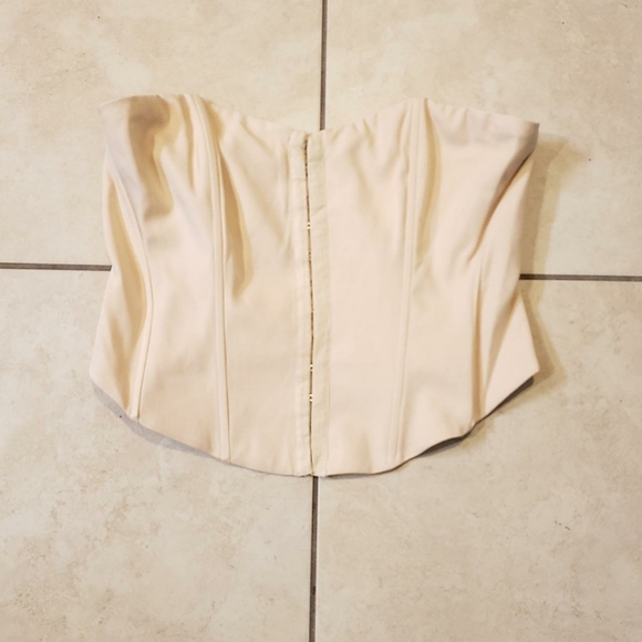 Princess Polly | Tops | Princess Polly Archer Corset Top Bone Used 6 ...